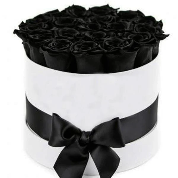 Black Roses Box – Send Flowers to Amman Jordan - Online Gift Shop in ...